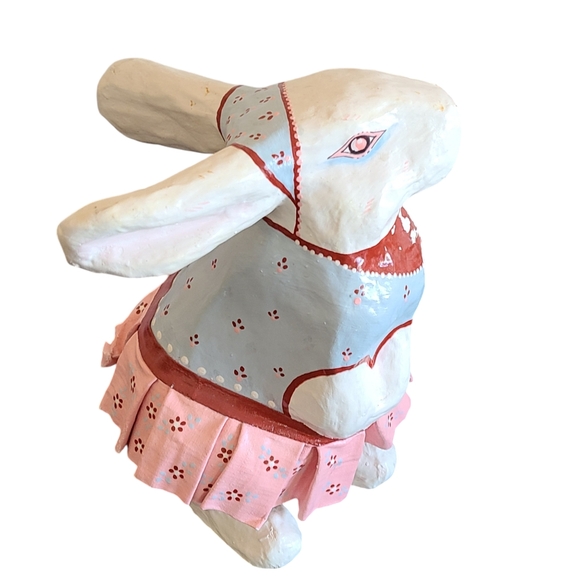 Vintage | Accents | Vintage Paper Mache Rabbit | Poshmark